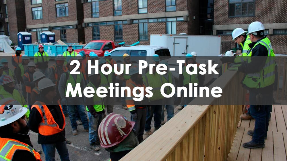 2 Hour Pre Task Meeting Online Course | SST DOB OSHA Compliance - Able ...